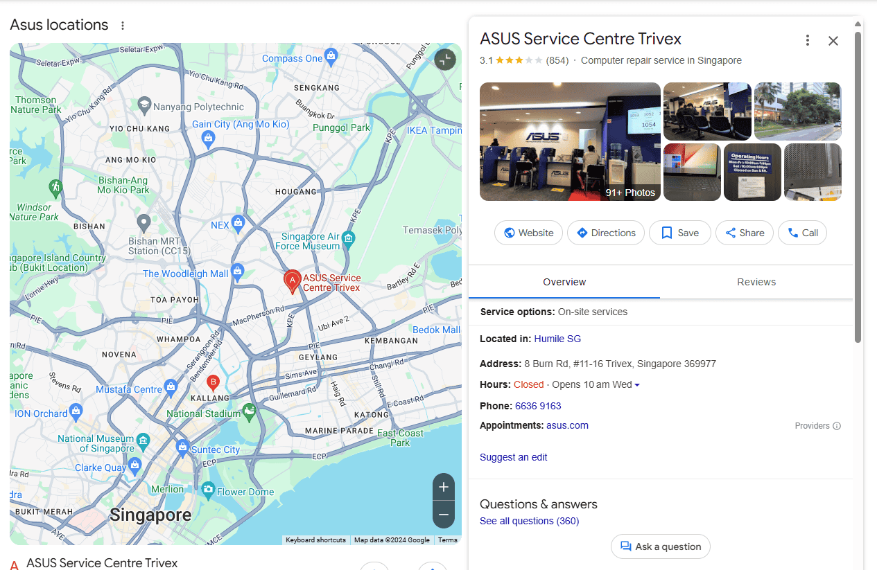 Asus Service Centre Singapore: Professional Repairs And Support ...